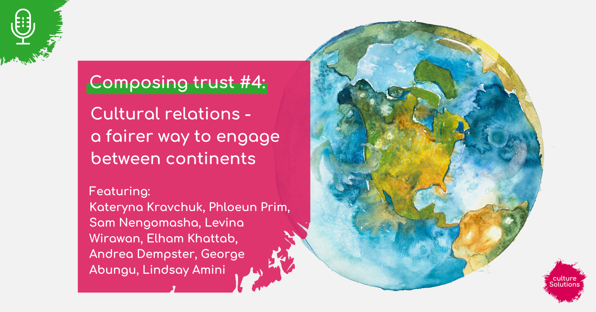 Composing trust #4: Cultural relations - a fairer way to engage between ...